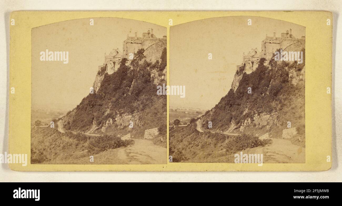 Stirling Castle, from Back Walk.. A. Crowe (British, active 1860s ...