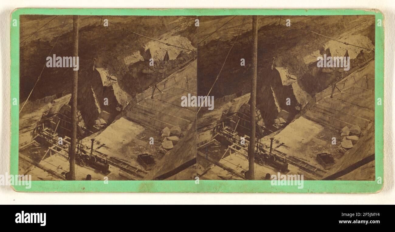 Rutland Marble Co.'s Quarry, West Rutland, Vermont. Carlos W. Nichols ...