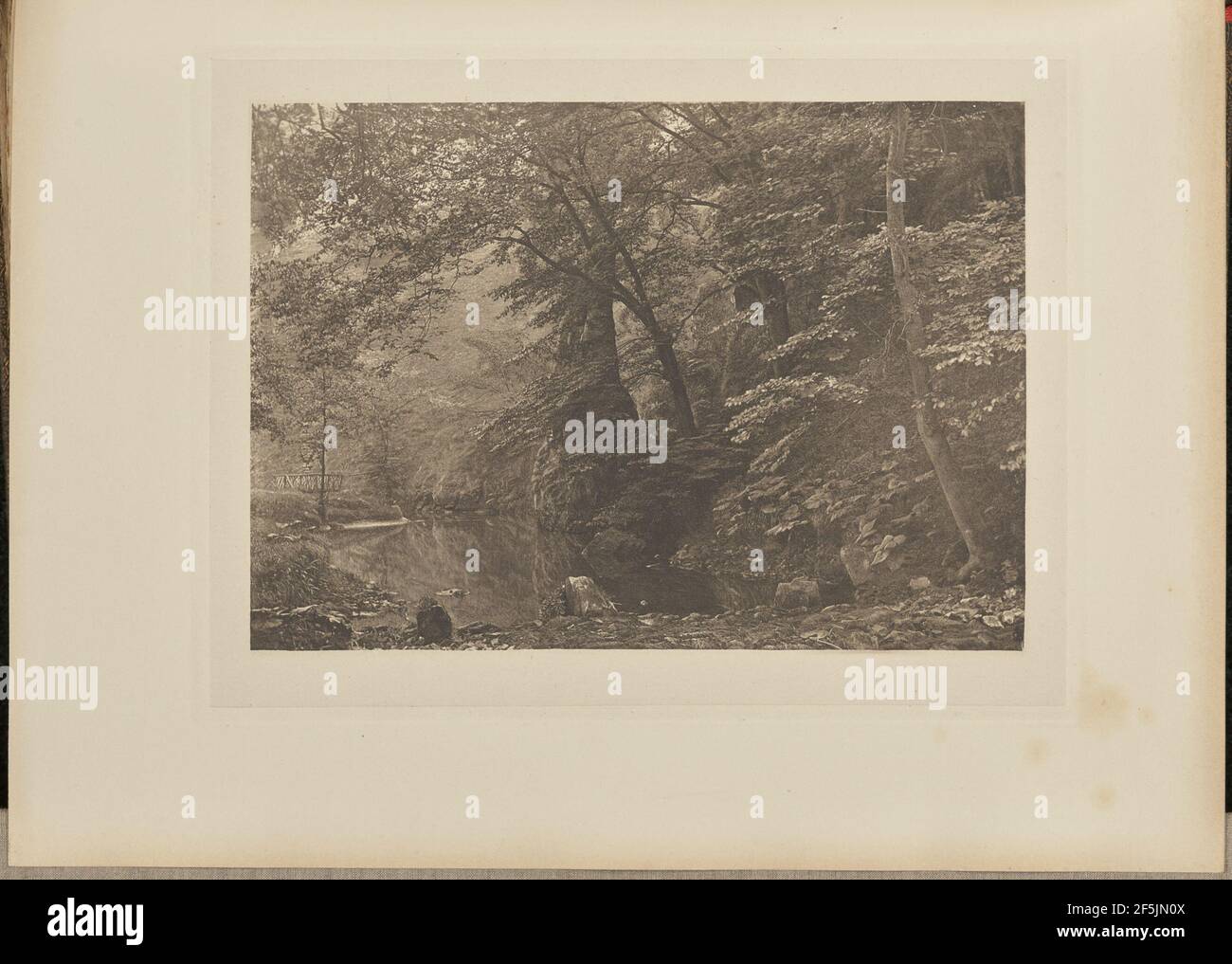 "Pike Pool" (From Below). Captain George Bankart (British, 1829 - 1916 ...