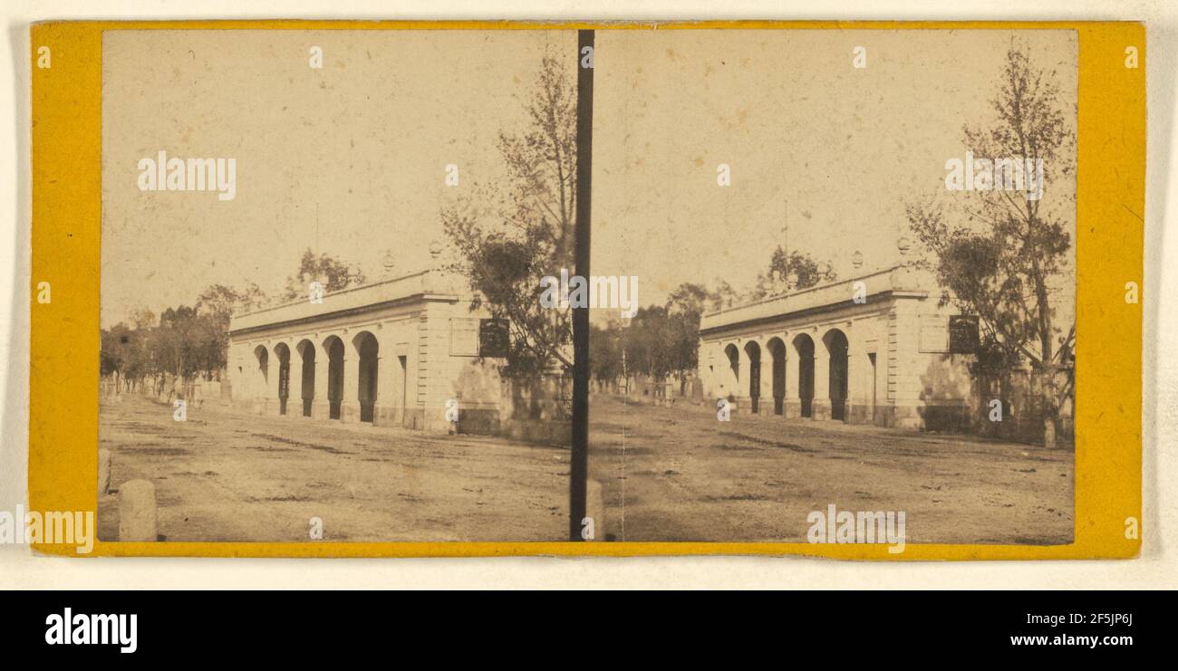 Garita de San Cosme. Julio Michaud (French, active Mexico City, Mexico ...