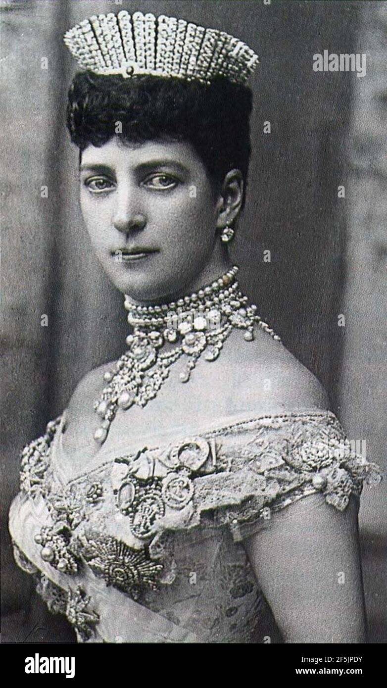 Queen Alexandra of the United Kingdom Stock Photo - Alamy