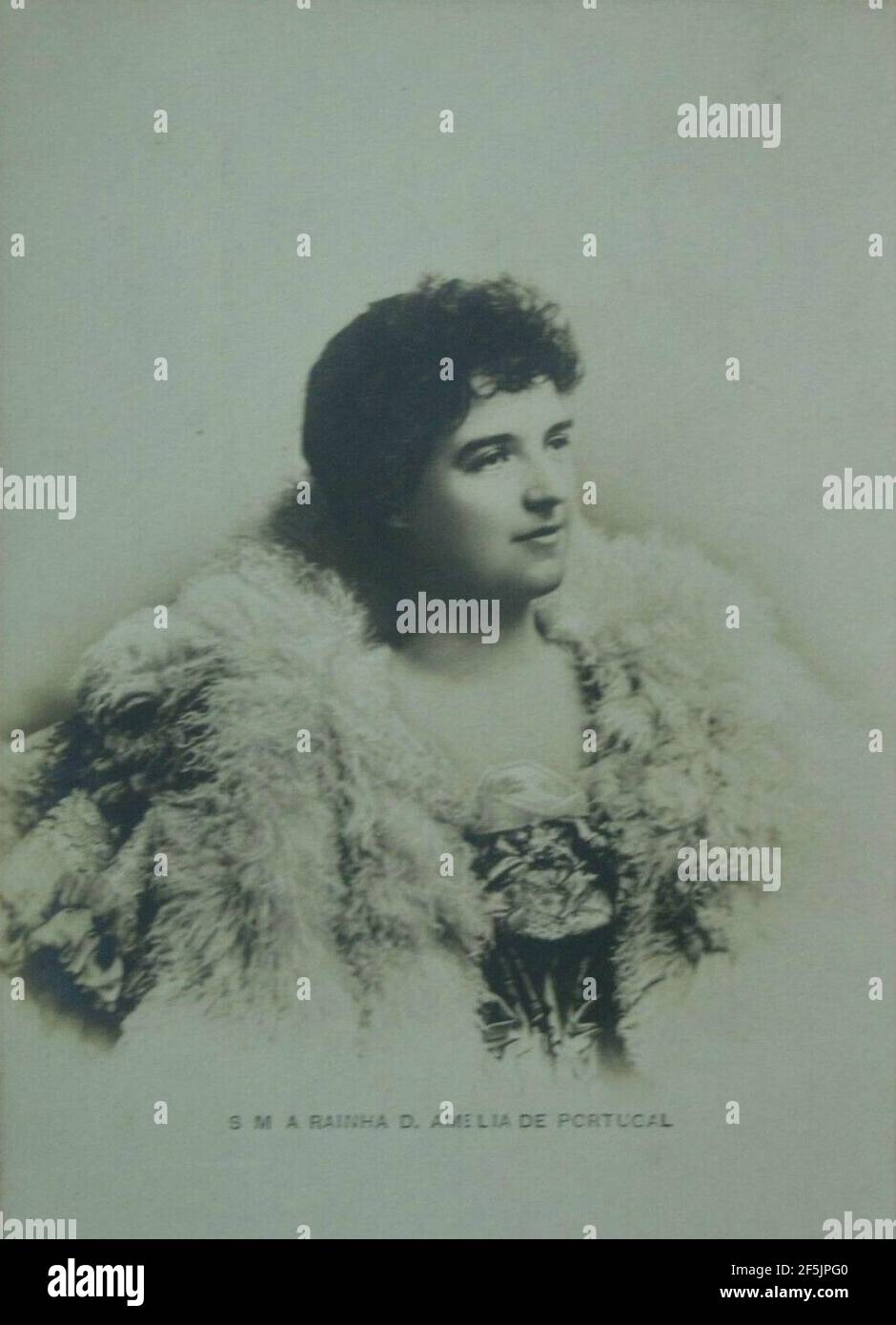 Queen Amelia of Portugal Stock Photo - Alamy