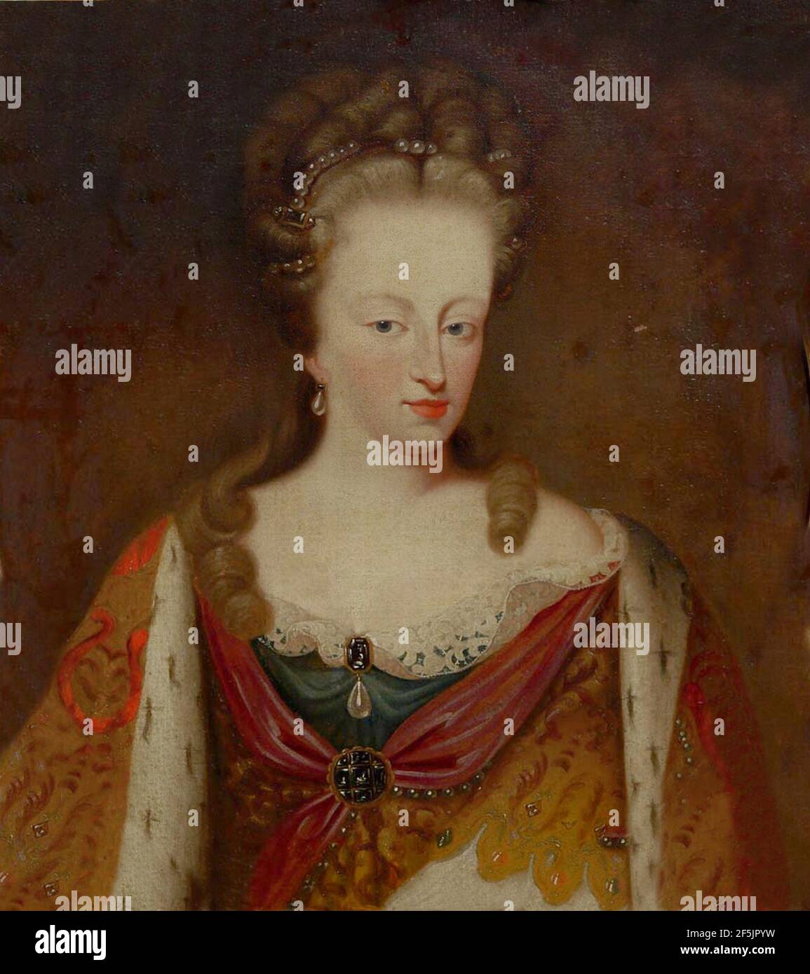 Queen Maria Anna of Neuburg Stock Photo - Alamy