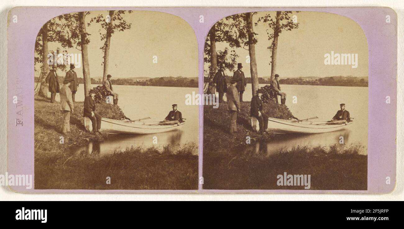 Two men in rowboat hi-res stock photography and images - Alamy