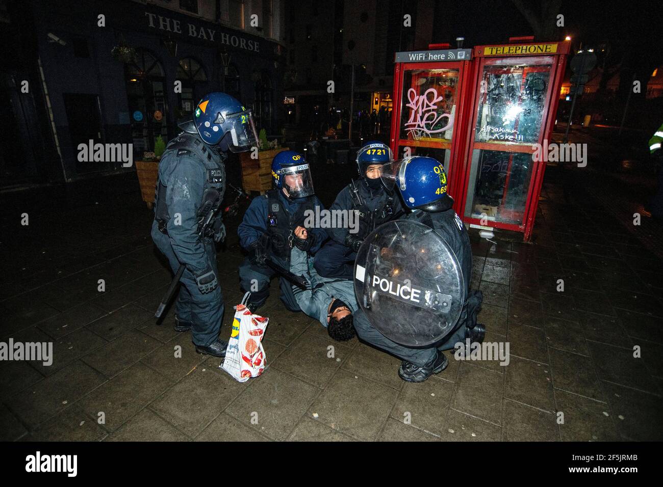 Bristol police helmet hi-res stock photography and images - Alamy