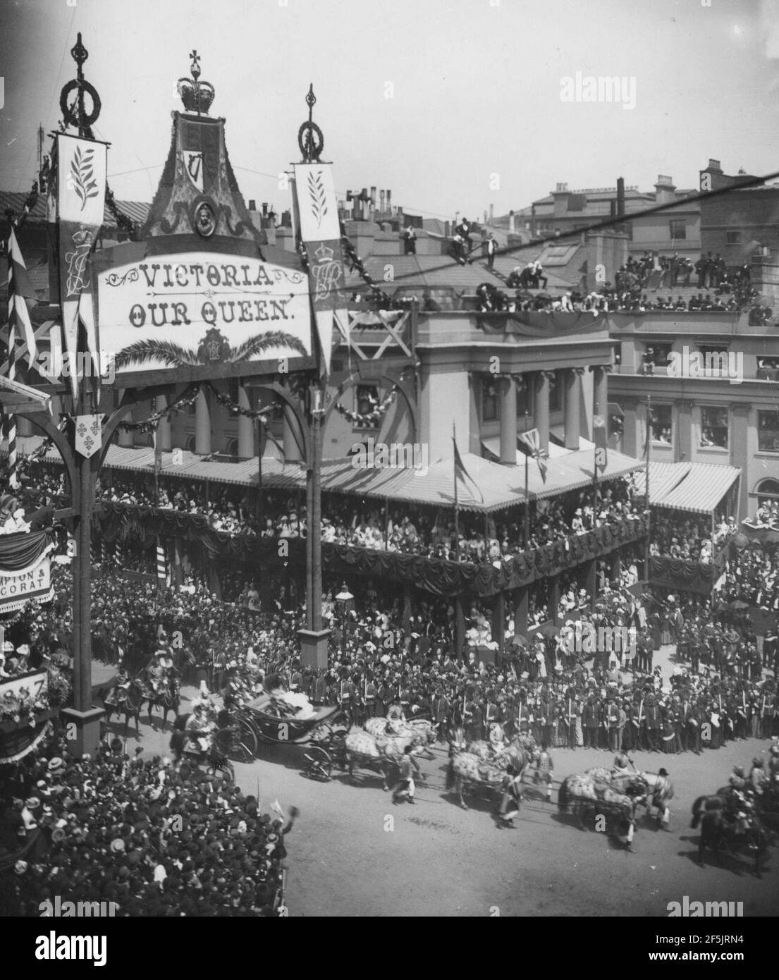 Queen victorias golden jubilee hi-res stock photography and images - Alamy