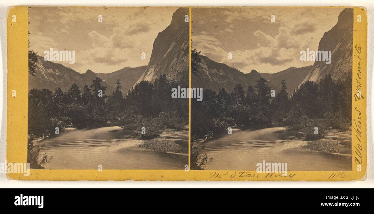 Mt. Starr King. Carleton Watkins (American, 1829 - 1916 Stock Photo - Alamy