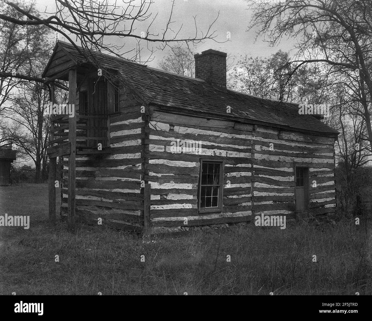 Quickmore Log Cabin Amherst County Virginia by Frances Benjamin ...
