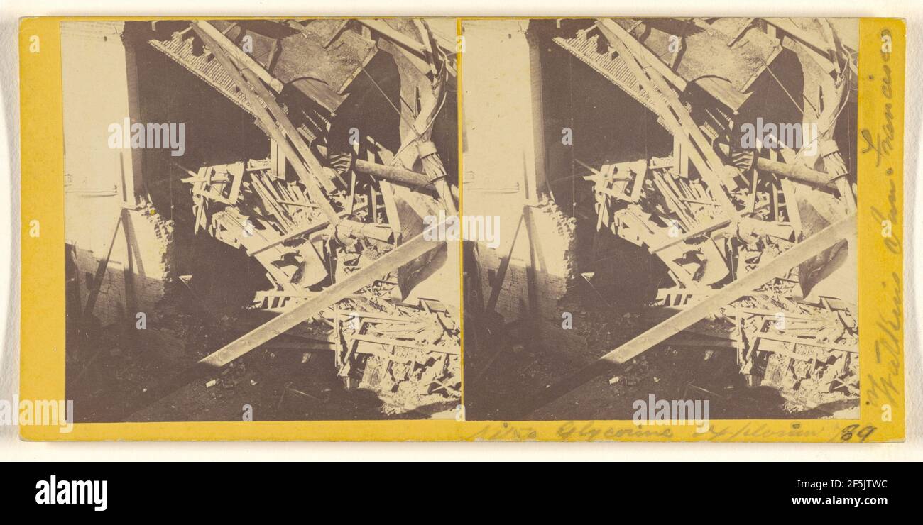Nitro Glycerine Explosion. Carleton Watkins (American, 1829 - 1916 ...