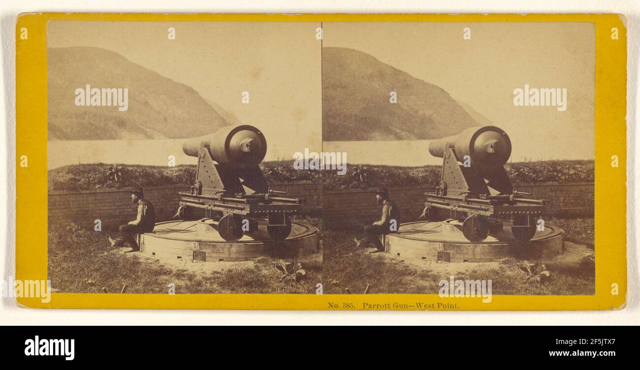 Parrott Gun - West Point.. John P. Soule (American, 1827 - 1904 Stock ...