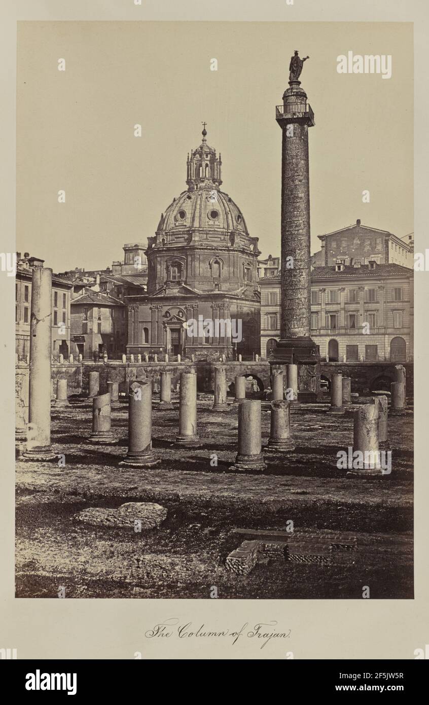 The Column of Trajan Stock Photo - Alamy