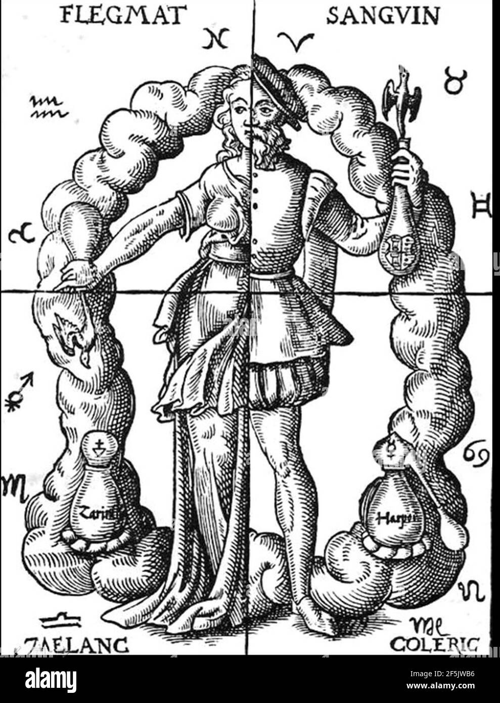 Quinta Essentia (Thurneisse) illustration Alchemic approach to four ...