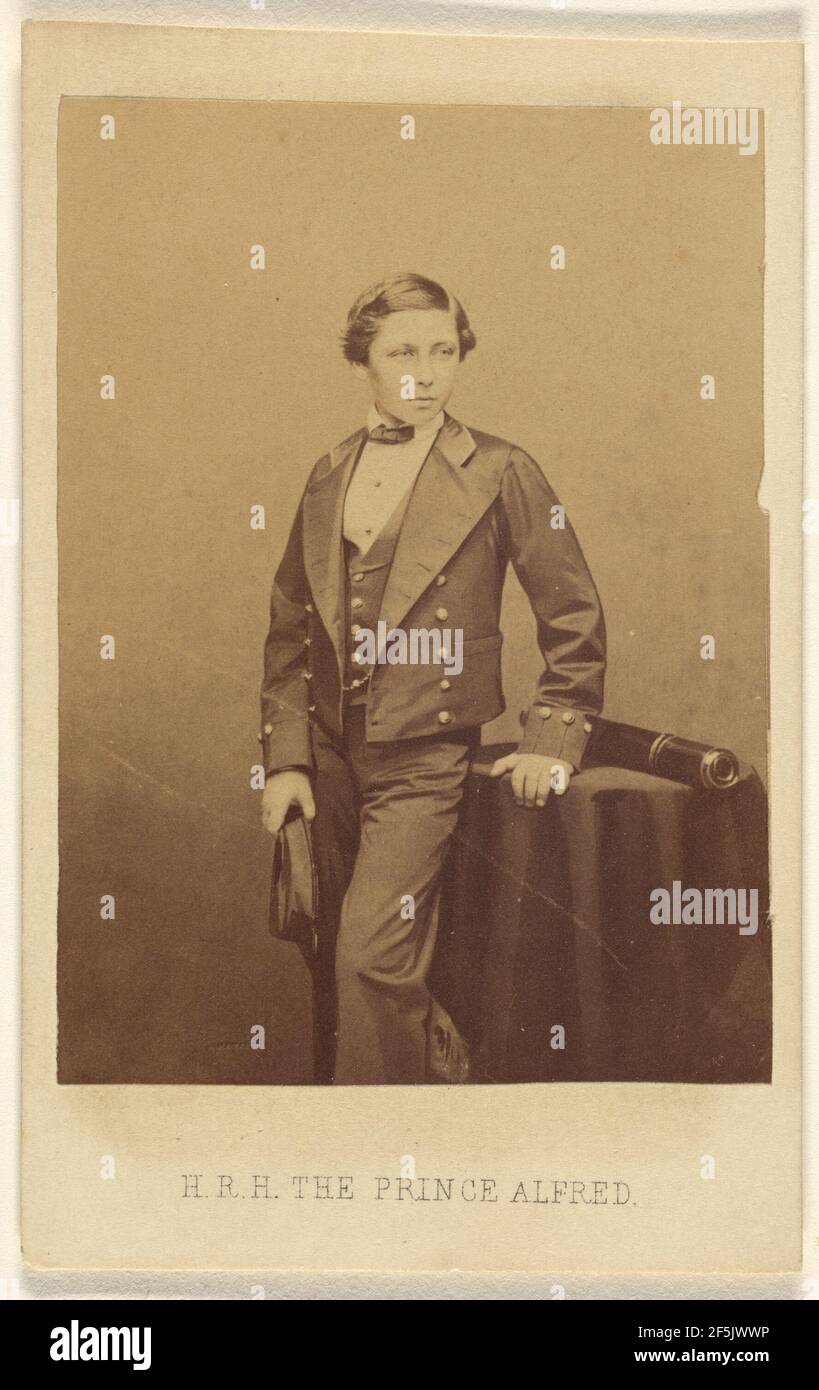 H.R.H. The Prince Alfred.. John Jabez Edwin Mayall (English, 1813 ...