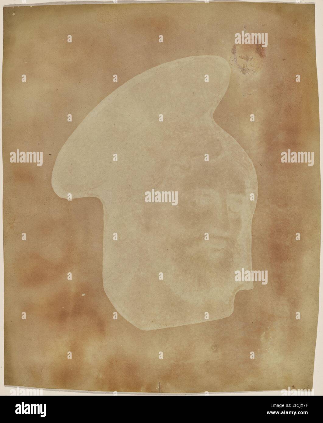 The Head of Christ from a Painting on Glass. William Henry Fox Talbot ...