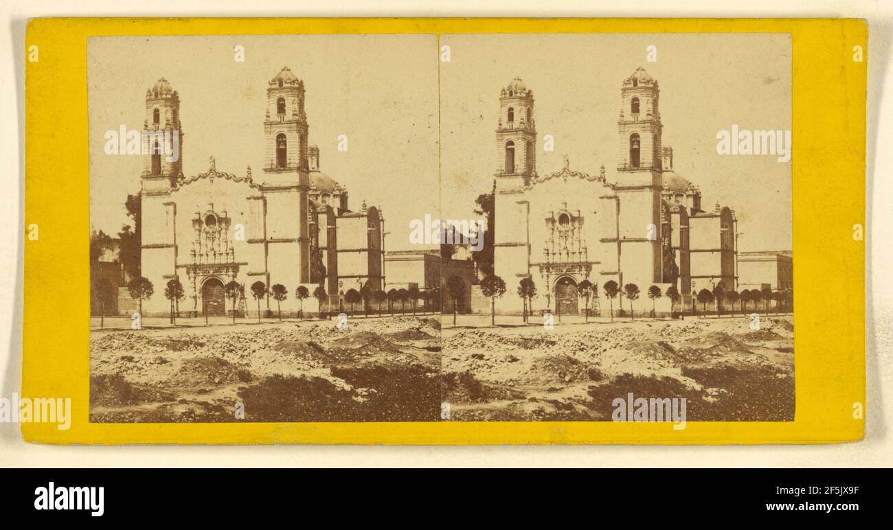 Church of Santa - Vera Cruz. Julio Michaud (French, active Mexico City ...