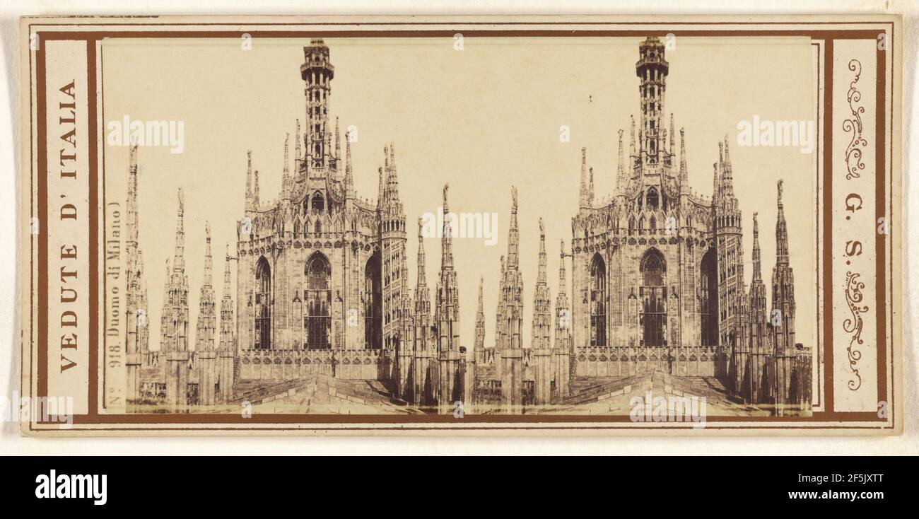 Duomo di Milano. Giorgio Sommer (Italian, born Germany, 1834 - 1914 ...