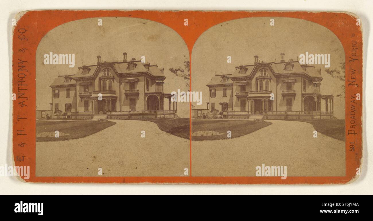 Mr. Cushing's Villa. Newport. Edward and Henry T. Anthony & Co ...