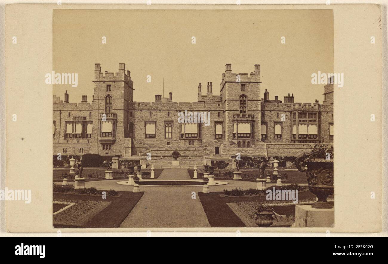 Windsor castle george washington wilson hi-res stock photography and ...