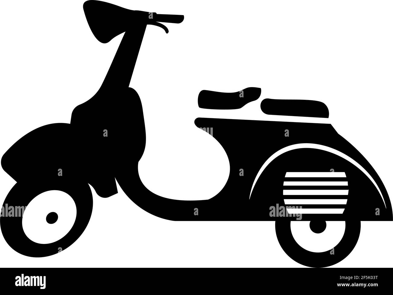 Vespa Vector Silhouette