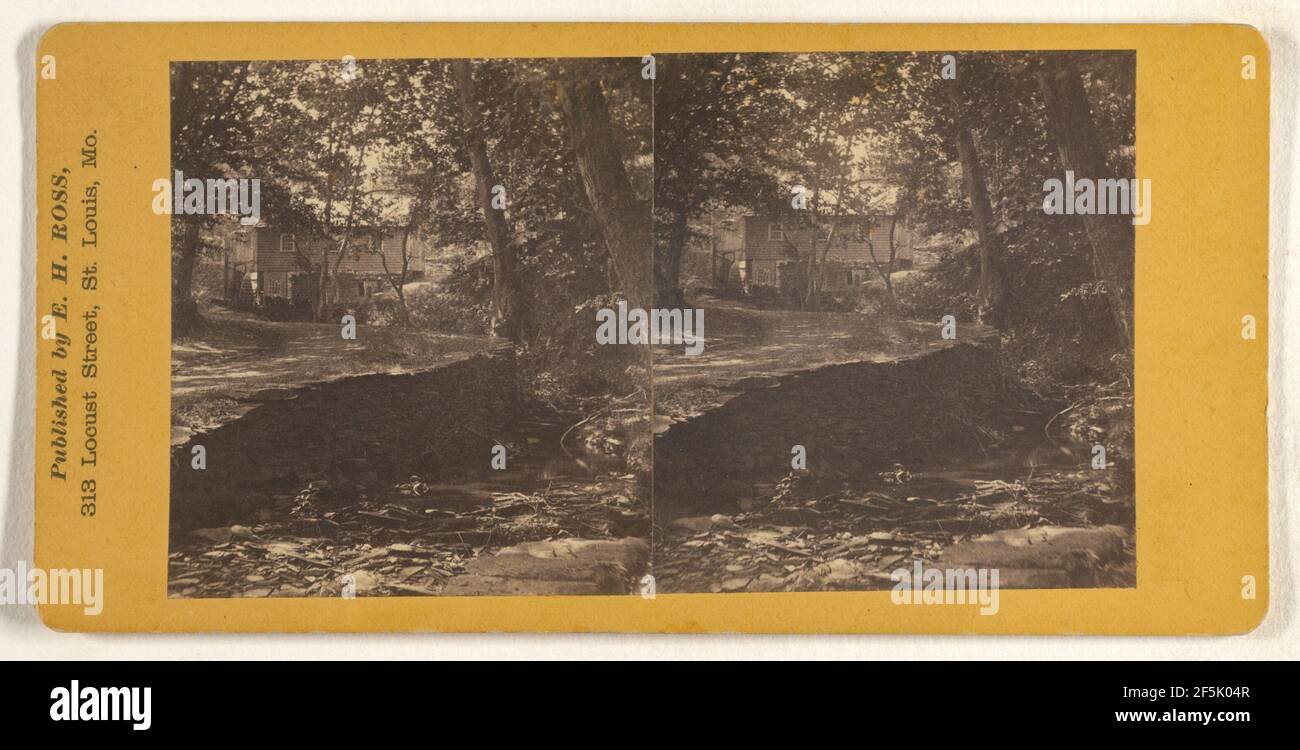 The Glen, Portsmouth, R.I. The Upper Mill.. J.A. Williams (American ...