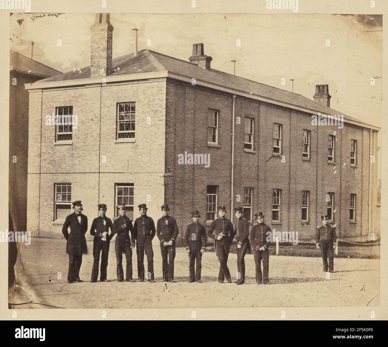 Group portait of military students, Addiscombe Military Seminary ...