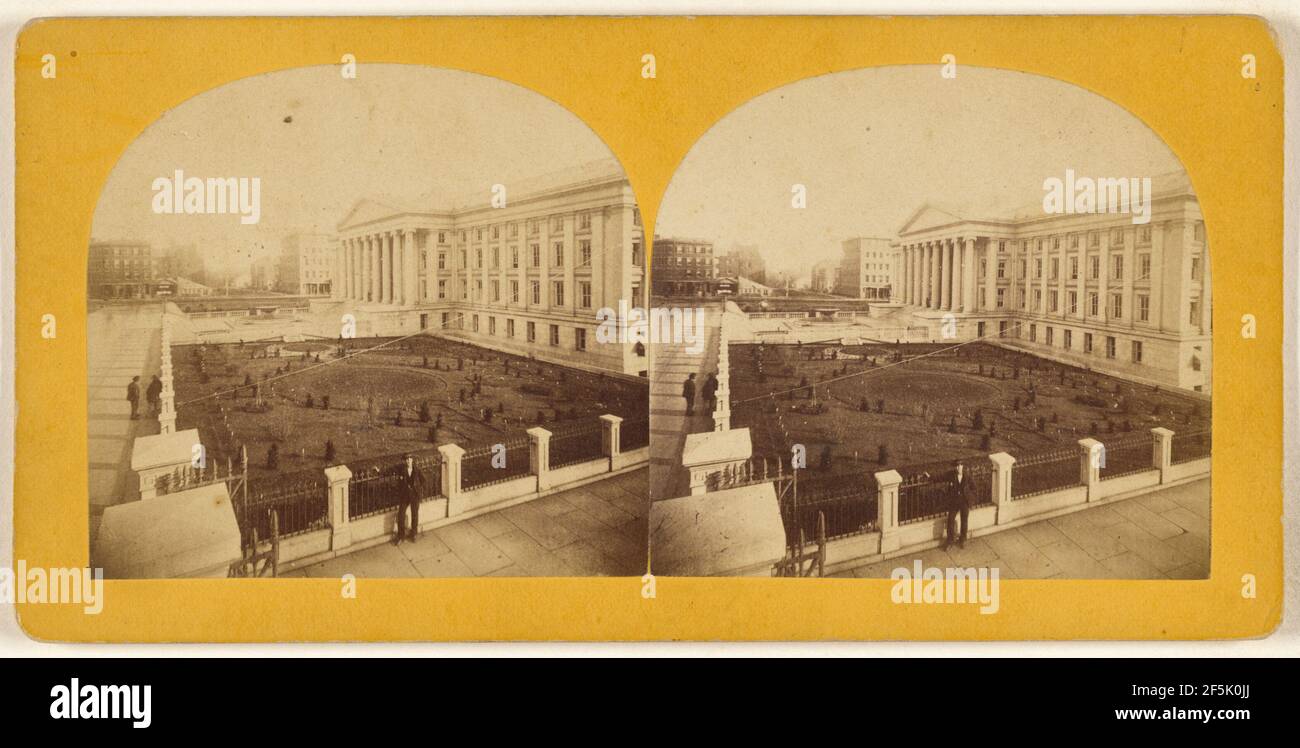 The U.S. Treasury. Bell & Brother Stock Photo - Alamy