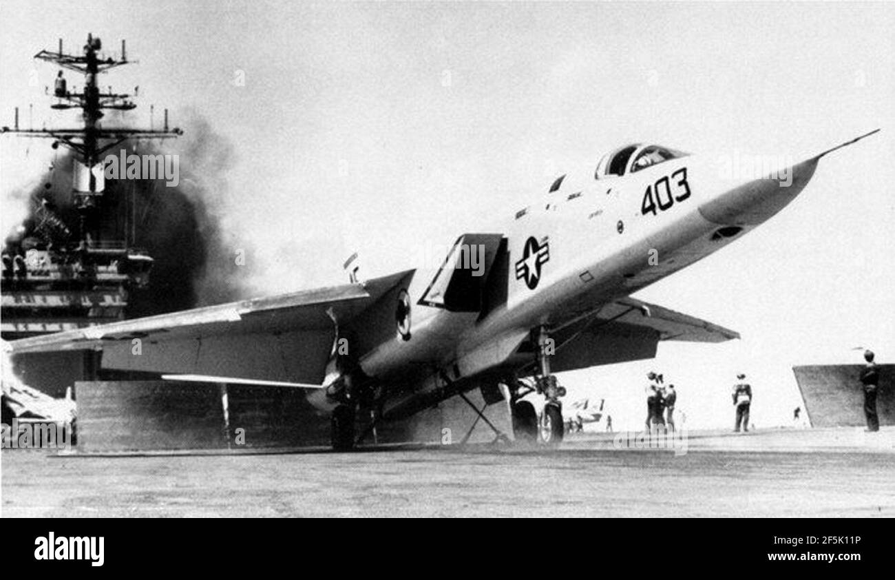 RA-5C of RVAH-5 on USS America (CVA-66) c1966 Stock Photo - Alamy