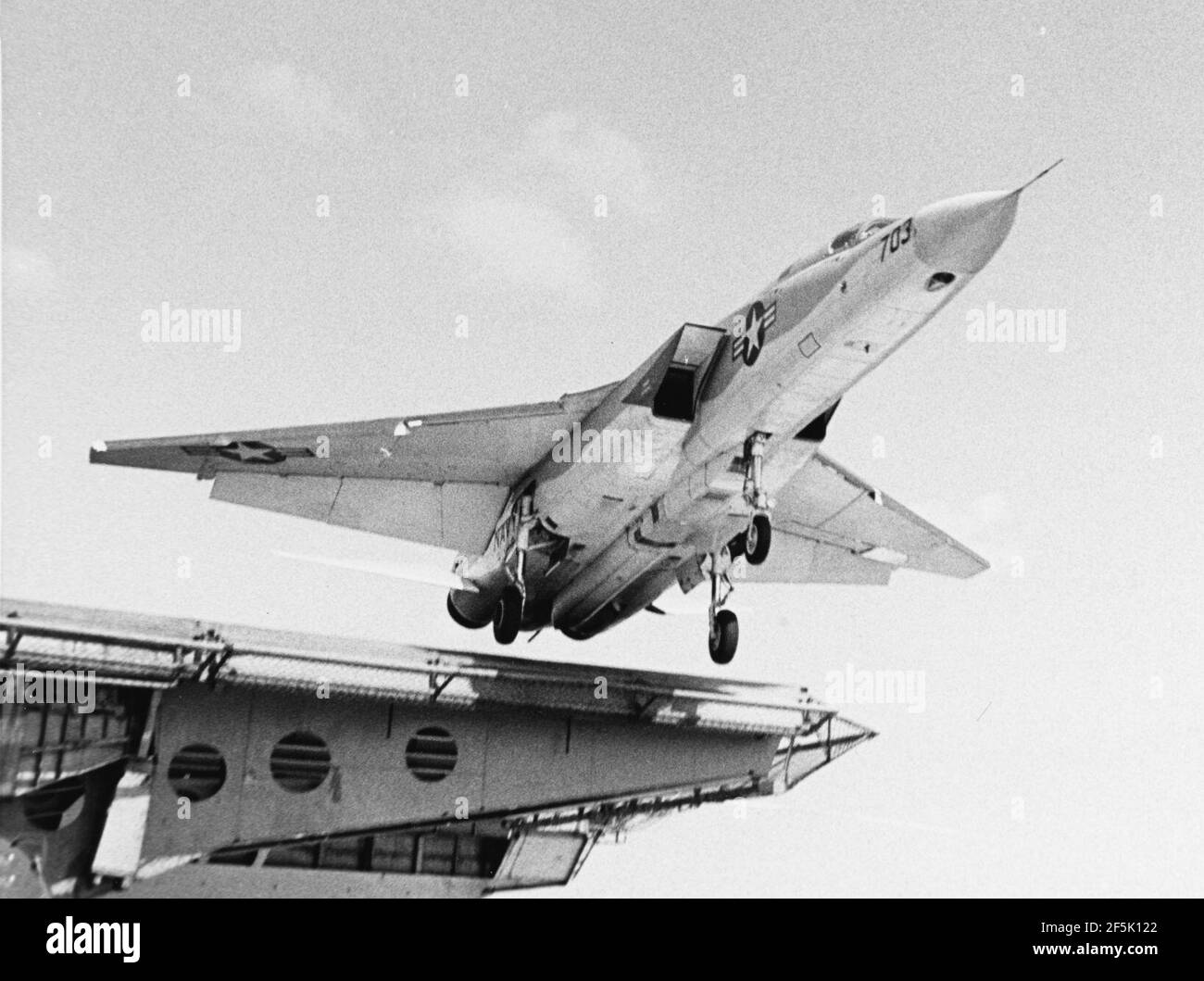 RA-5C of RVAH-6 is launched from USS Ranger (CVA-61) in 1968 Stock ...