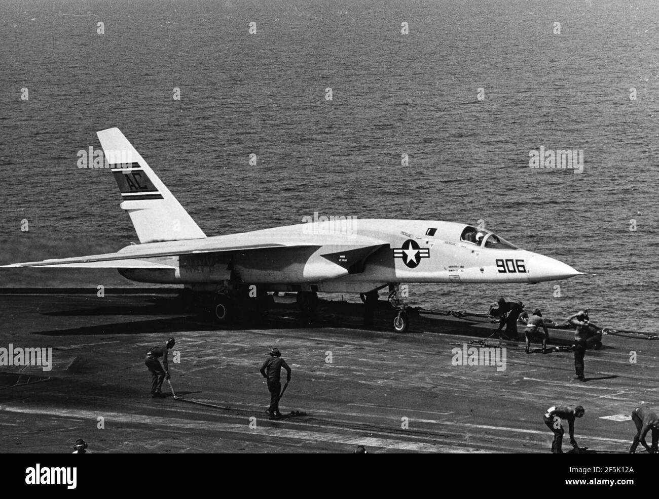 RA-5C of RVAH-9 on USS Ranger (CVA-61) in March 1966 Stock Photo - Alamy