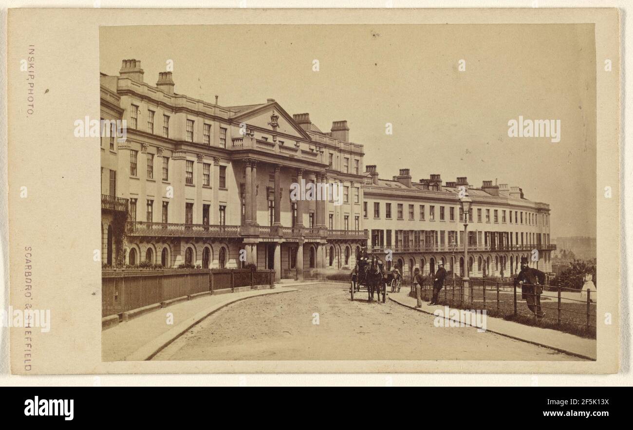 The Crown Hotel, Scarborough, England. John Inskip (British, active ...