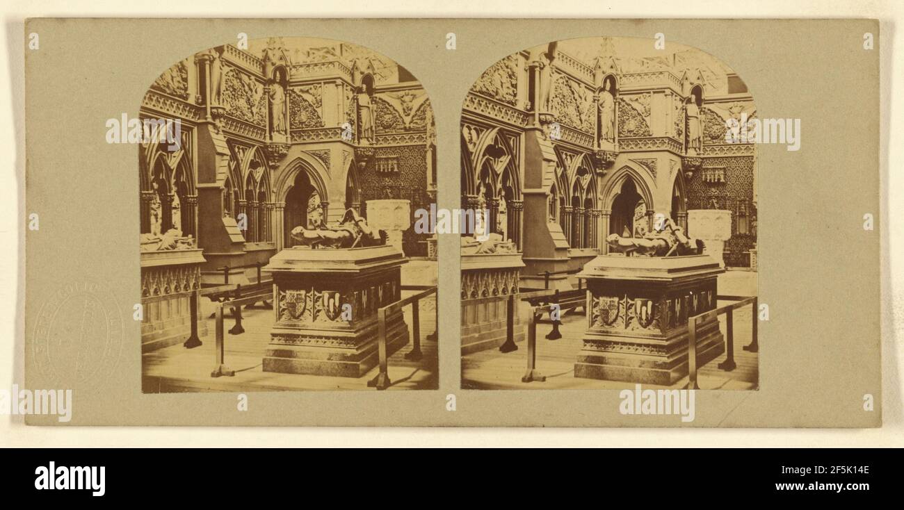 Interior of the Victoria and Albert Museum. London Stereoscopic Company ...