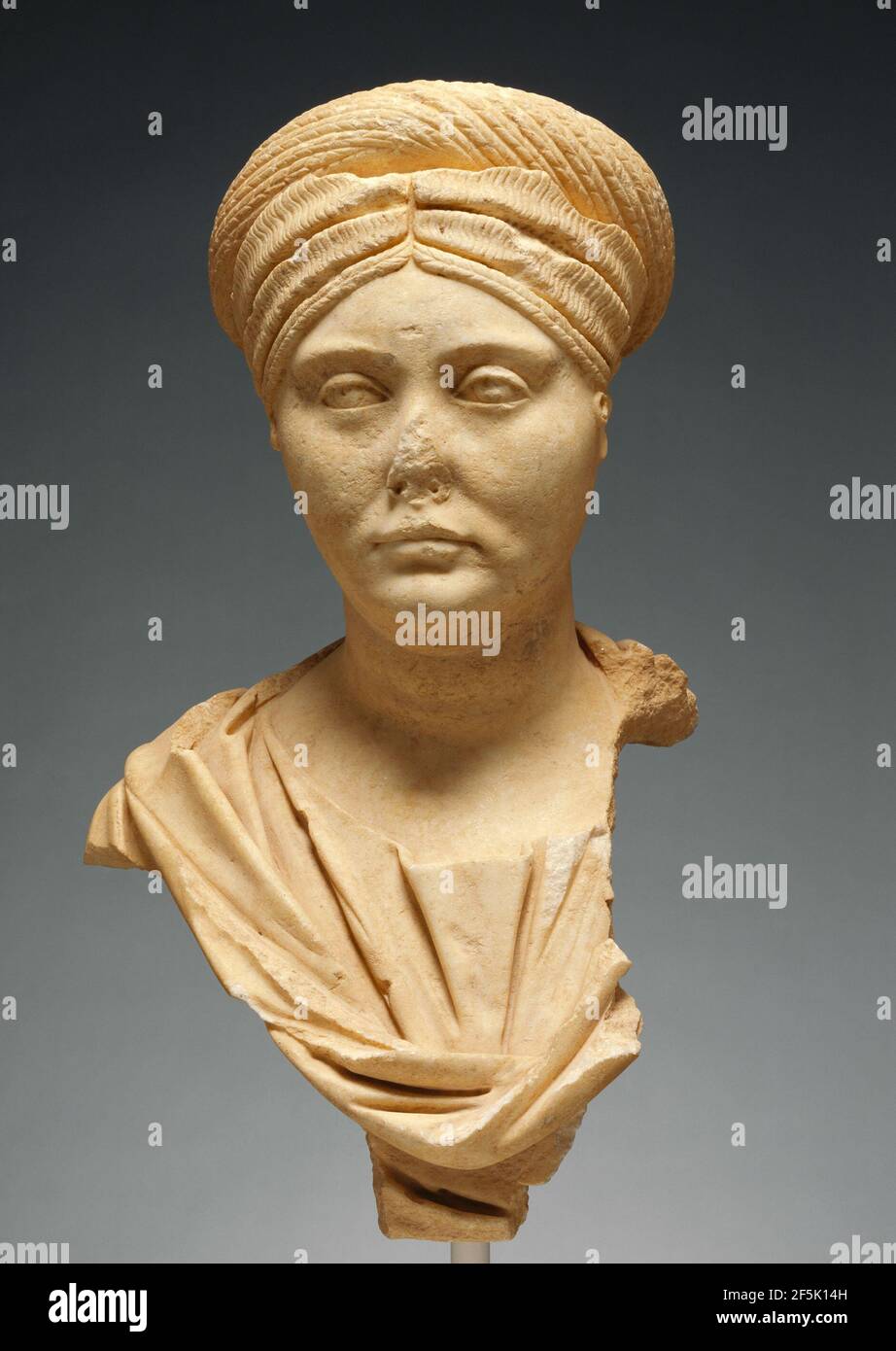 Portrait Bust of a Roman Matron. Unknown Stock Photo - Alamy