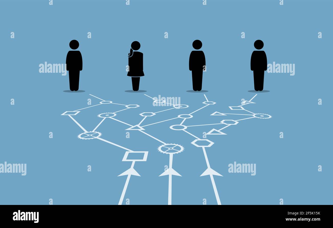 Data pathway Stock Vector Images - Alamy