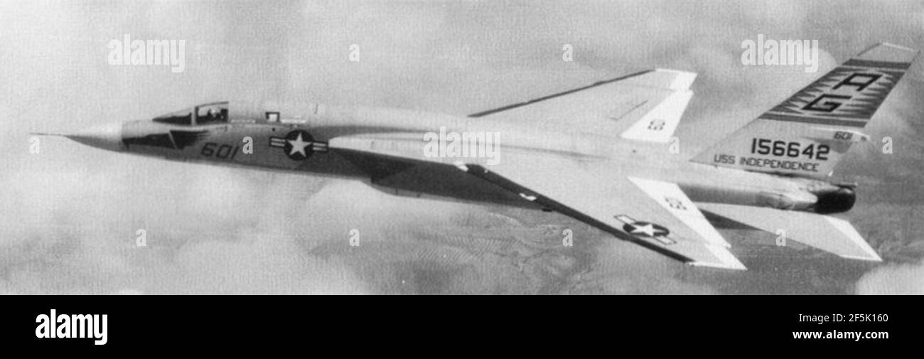 RA-5C Vigilante of RVAH-14 in flight c1973 Stock Photo - Alamy