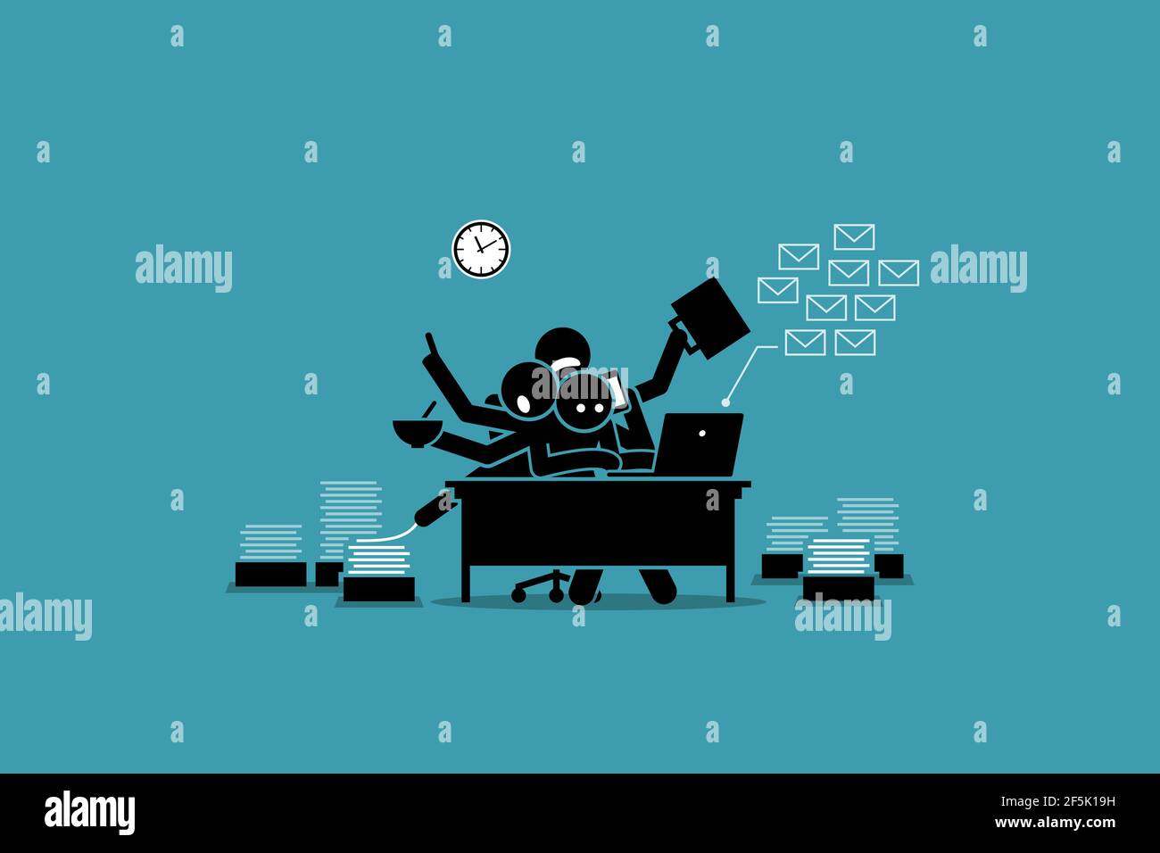 Worn out person Stock Vector Images - Alamy