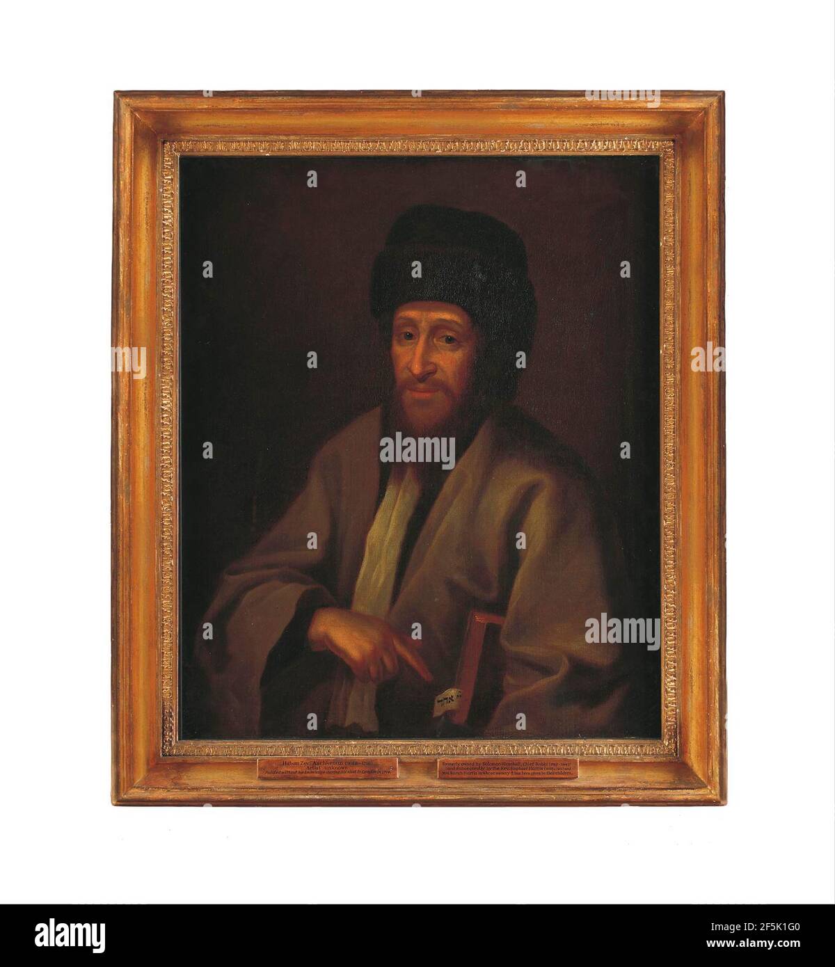 Rabbi tzvi hirsch ben yaakov ashkenazi hi-res stock photography and ...