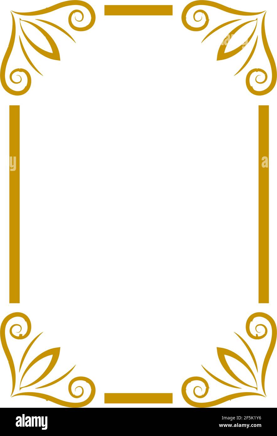 Decorative frame icon design template vector illustration Stock Vector ...