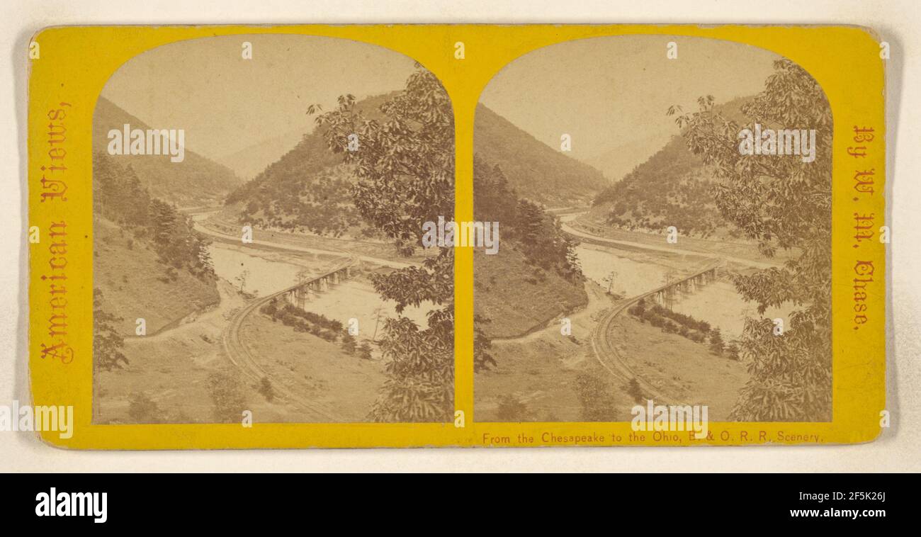 Cumberland Railroad. William M. Chase (American, 1817 - 1901 Stock ...