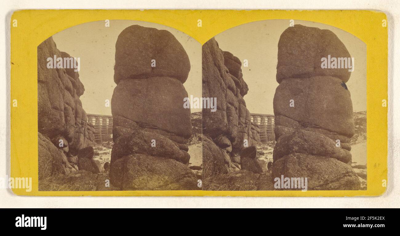 Dale Creek Bridge from Druids Rock. O.C. Smith (American, active 1860s ...