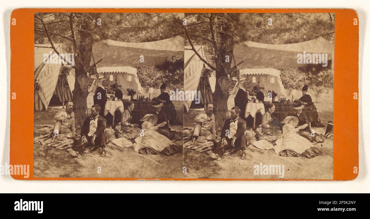 Camp Charming Stave Island. Alexander C. McIntyre (Canadian, active ...