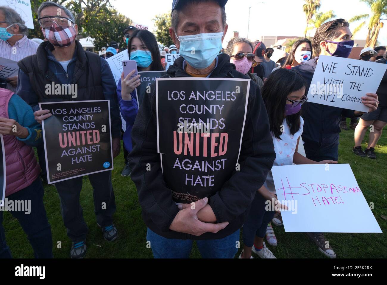 Anti hate crimes signs hi-res stock photography and images - Alamy