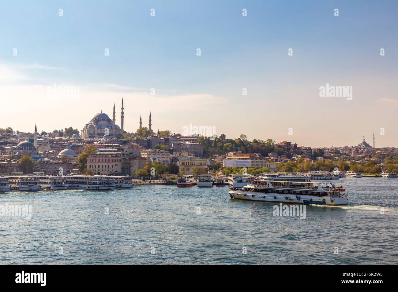 Istanbul view, Turkey in a beautiful summer day Stock Photo - Alamy