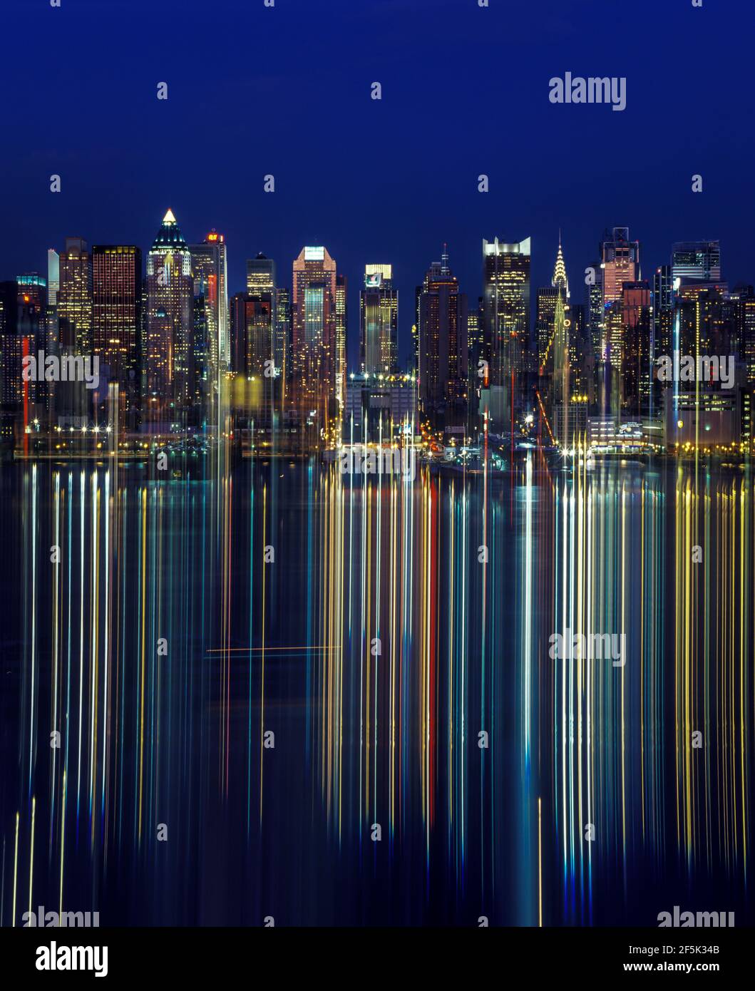 2003 HISTORICAL MIDTOWN SKYLINE HUDSON RIVER MANHATTAN NEW YORK CITY ...