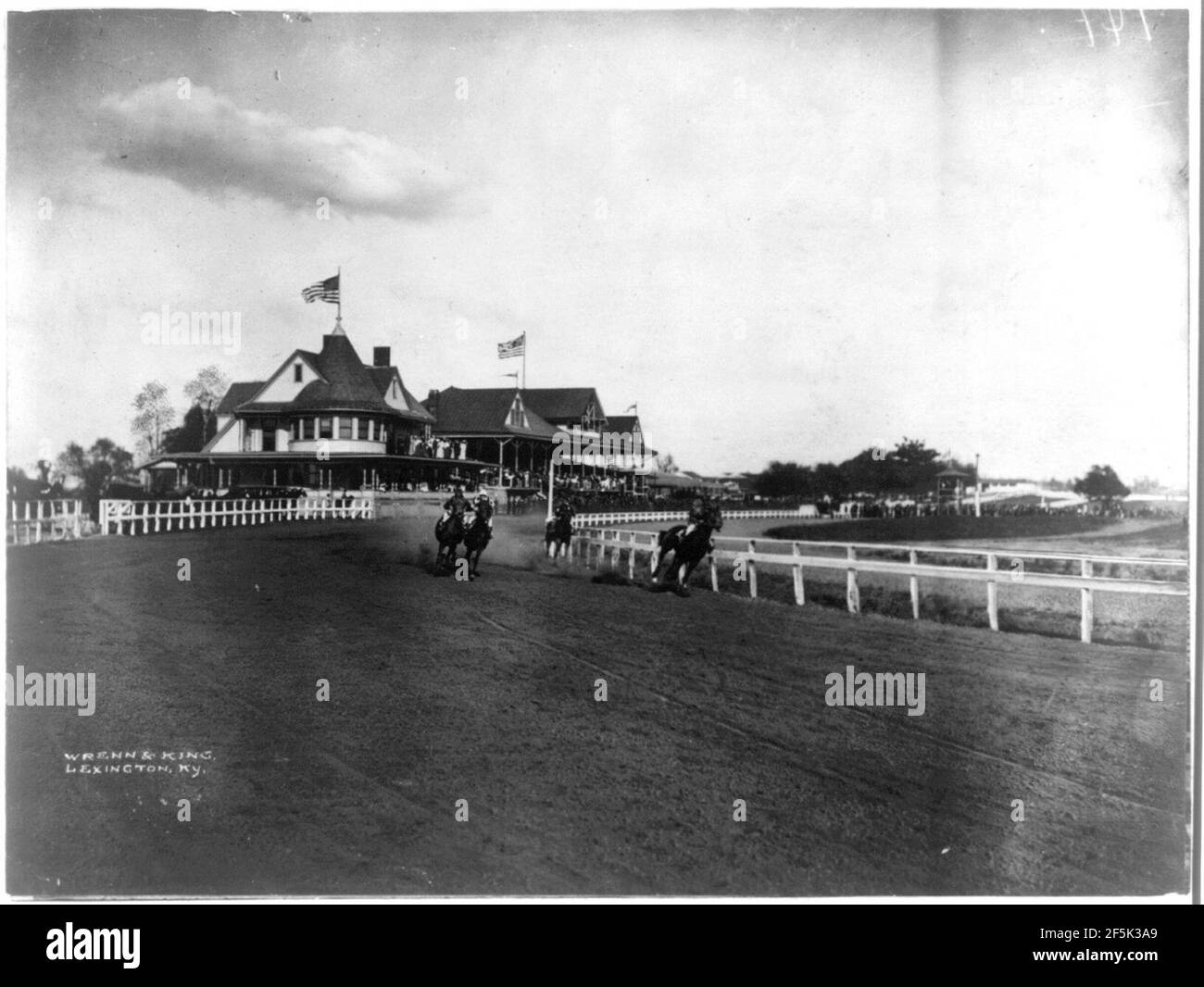 Racing track, Lexington, Kentucky Stock Photo - Alamy