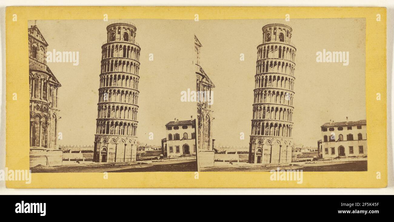 French Views. La Tour Penchee, a Pise.. Edward and Henry T. Anthony ...