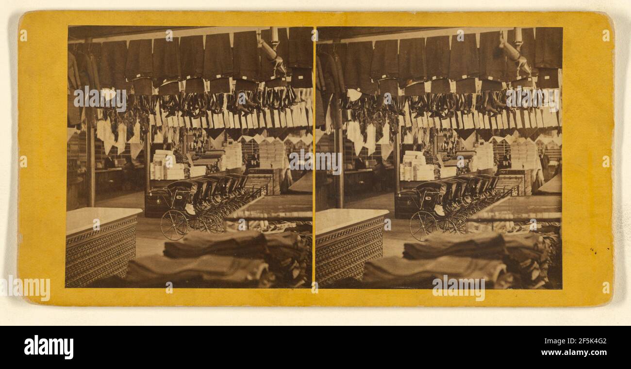 Interior View of A. & W. Sprague's Store, Elmwood, R.I.. Manchester ...