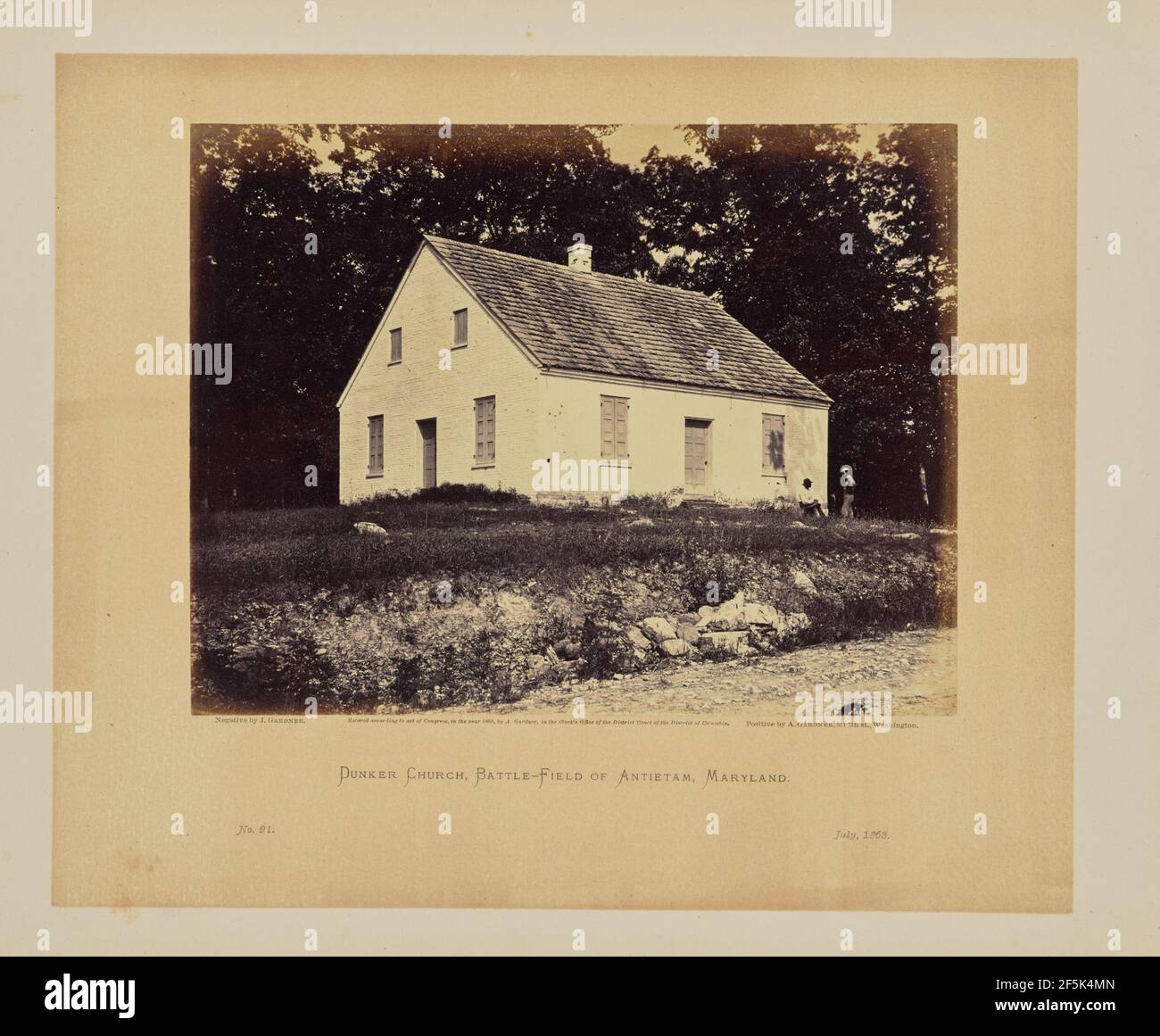 Dunker church hi-res stock photography and images - Alamy