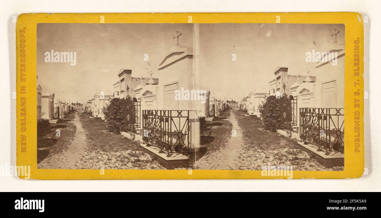 City of the Dead. Centre Aisle, St. Louis No. 1.. Samuel T. Blessing ...