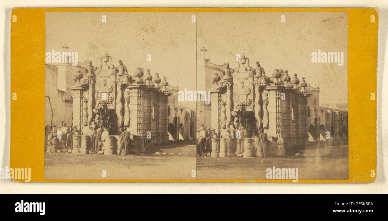 El Falta de Agua. Julio Michaud (French, active Mexico City, Mexico ...