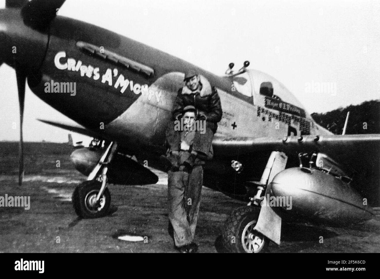 RAF Bodney - 352d Fighter Group - P-51D Mustang 44-14906 Stock Photo ...